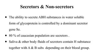 BLOOD GROUPING SYTEMS, TEST FOR BLOOD GROUPING.pptx