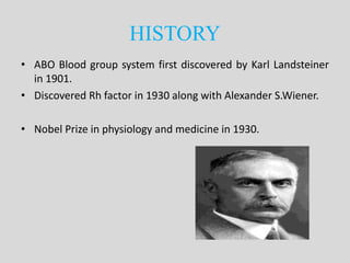 BLOOD GROUPING AND BLOOD TYPING .pptx