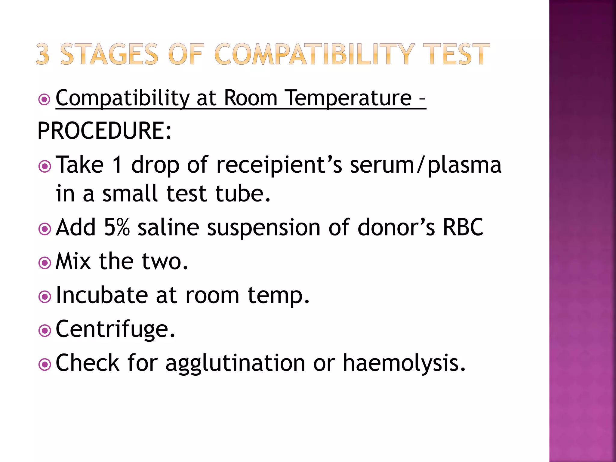Blood grouping and crosss matching | PPTX