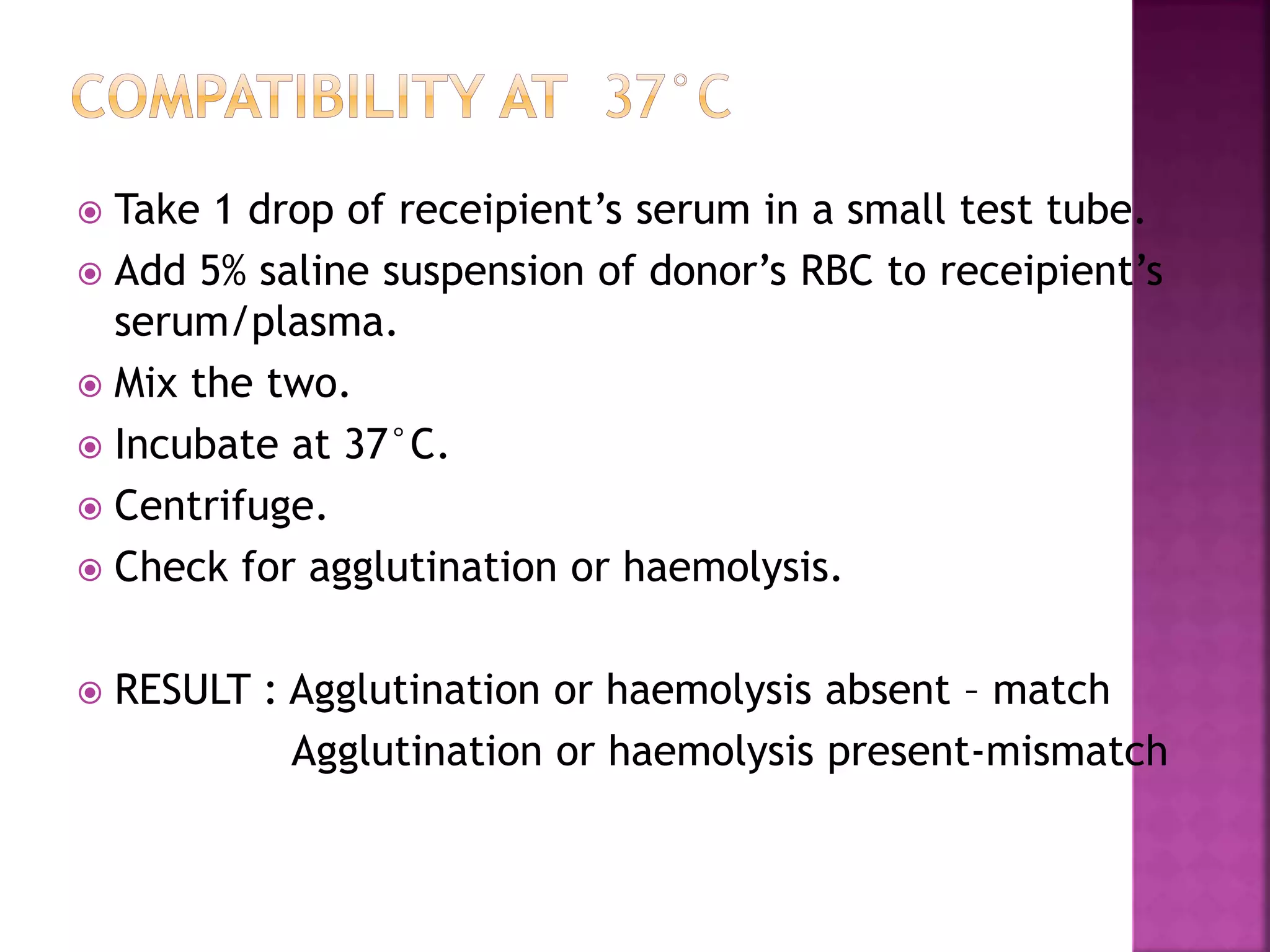 Blood grouping and crosss matching | PPTX