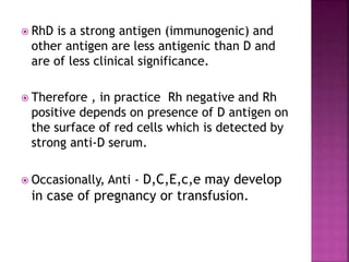 Blood grouping and crosss matching | PPTX