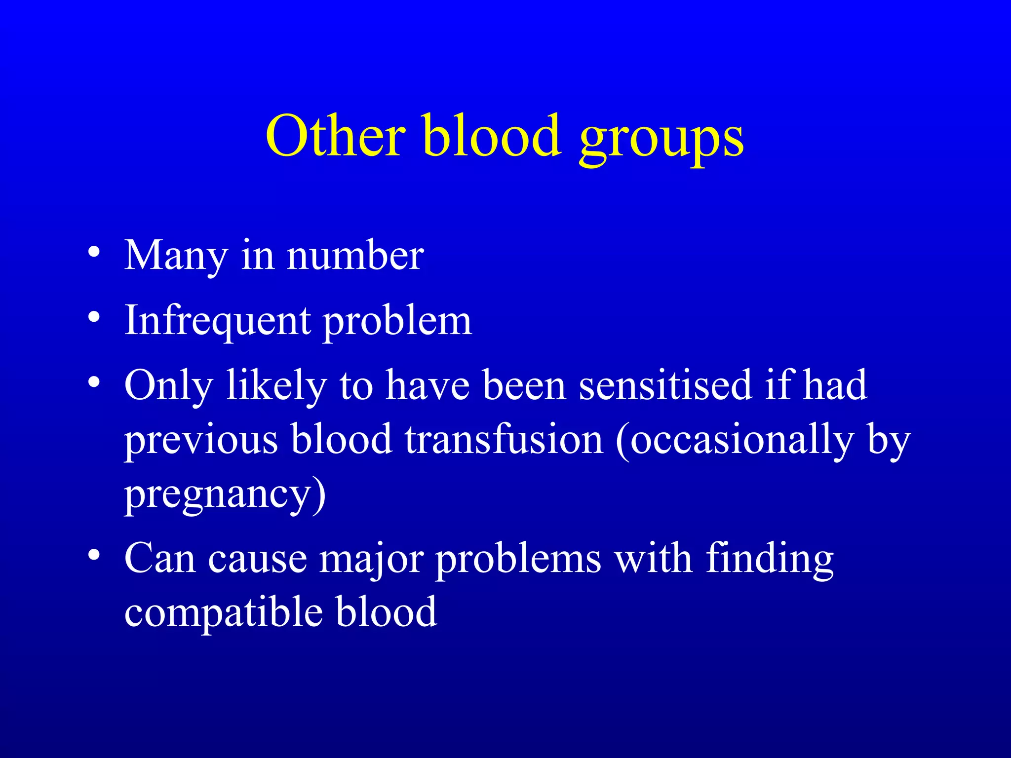 Blood grouping and transfusion | PPT