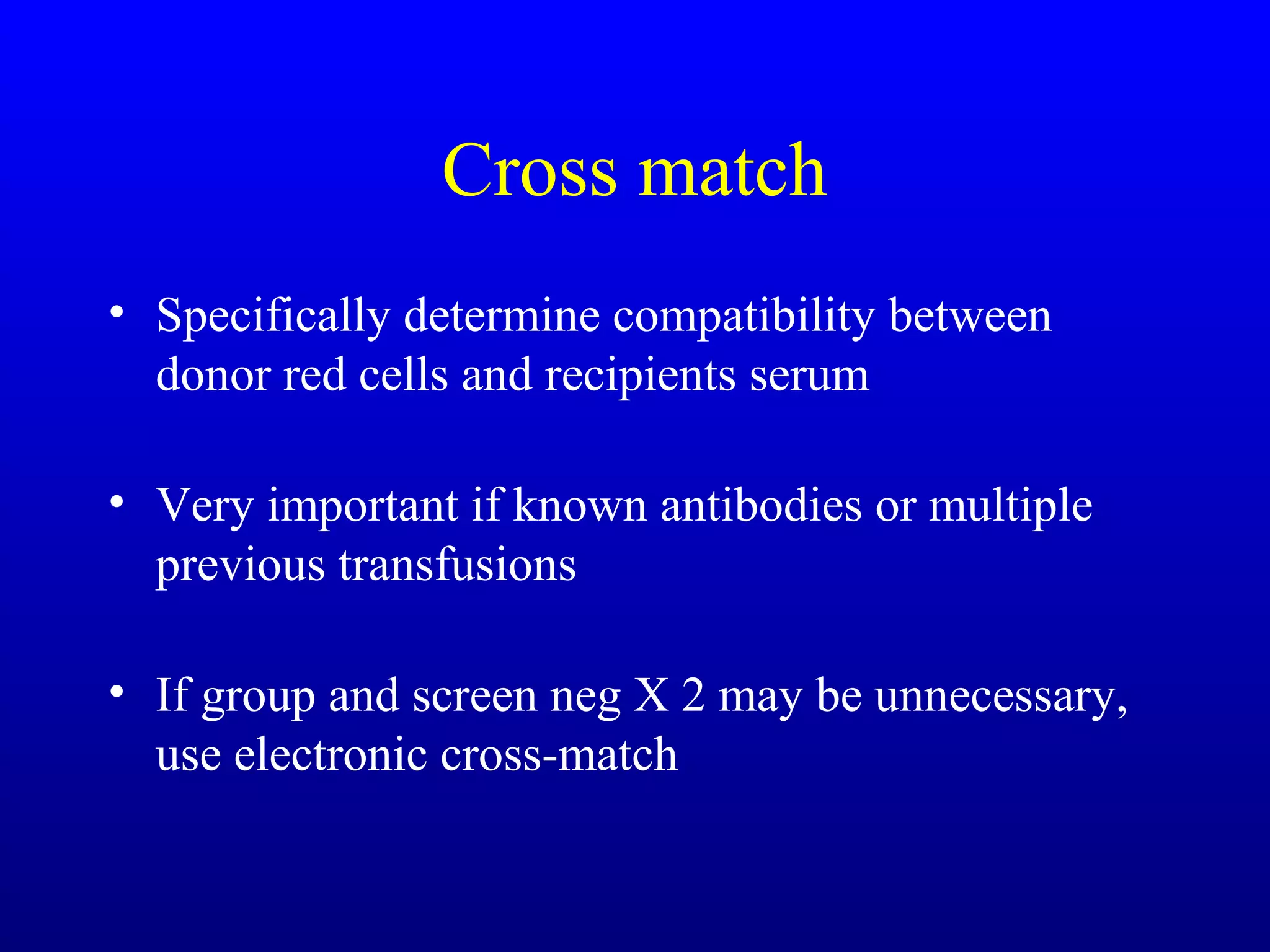 Blood grouping and transfusion | PPT