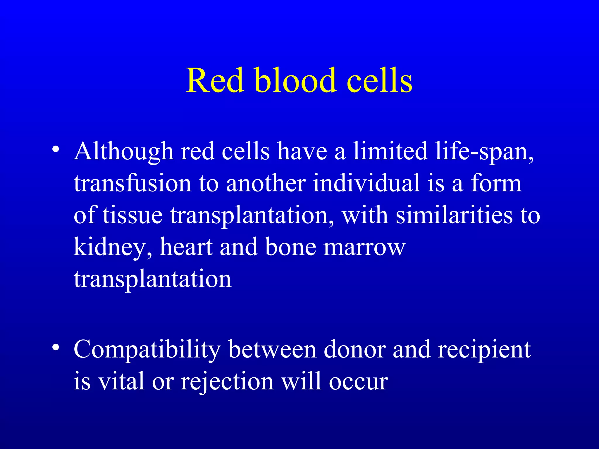Blood grouping and transfusion | PPT