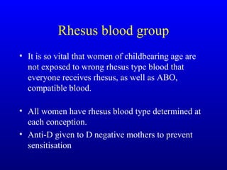 Blood grouping and transfusion | PPT
