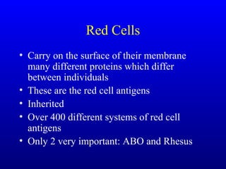 Blood grouping and transfusion | PPT