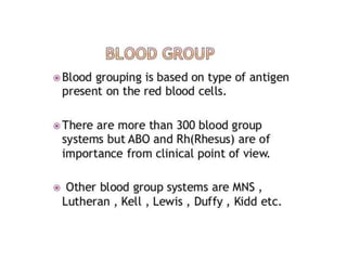 BLOOD GROUPING & ITS TYPES.pptx
