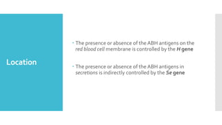 Blood grouping | PPTX