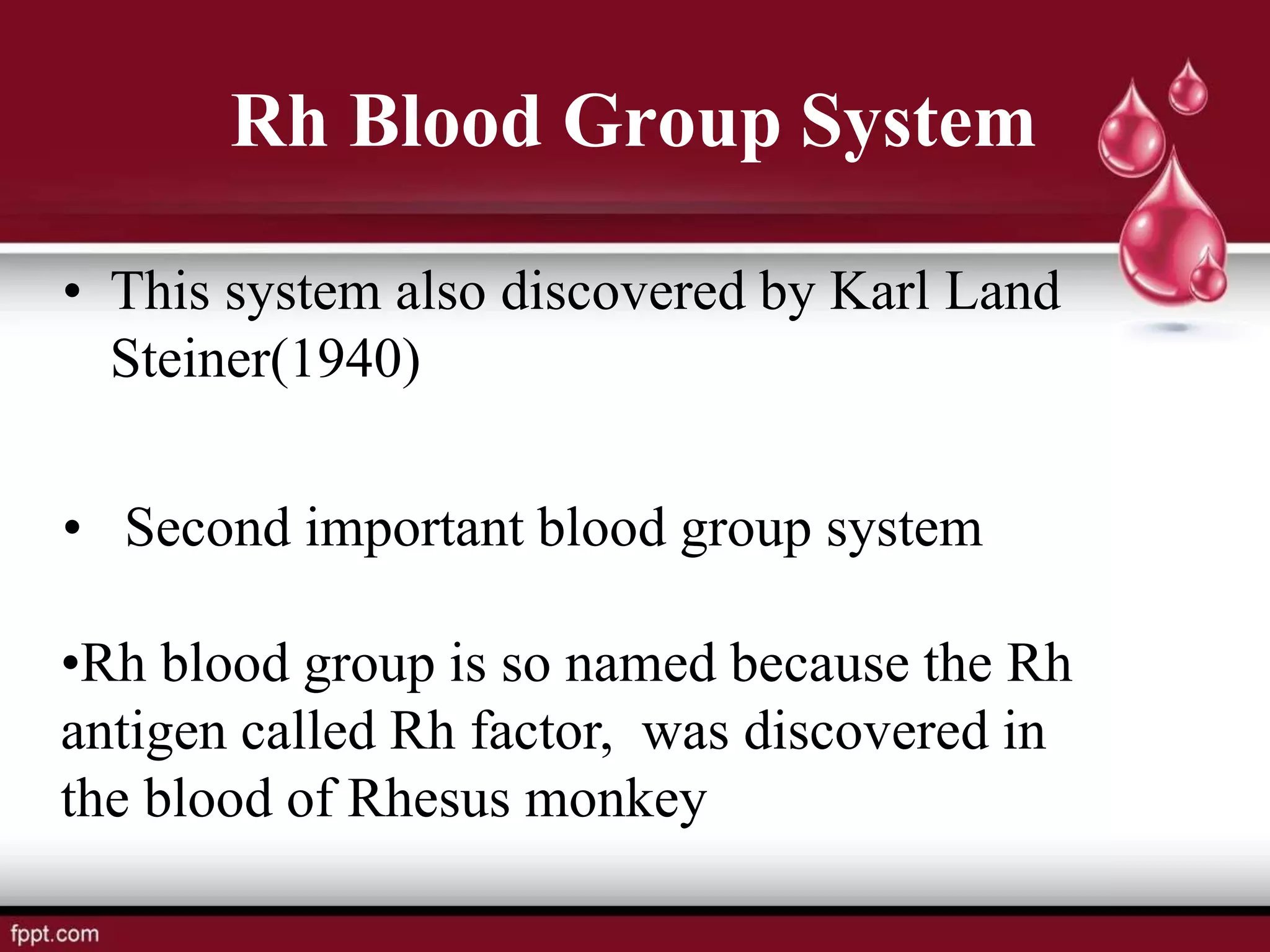Blood groups ppt | PPTX