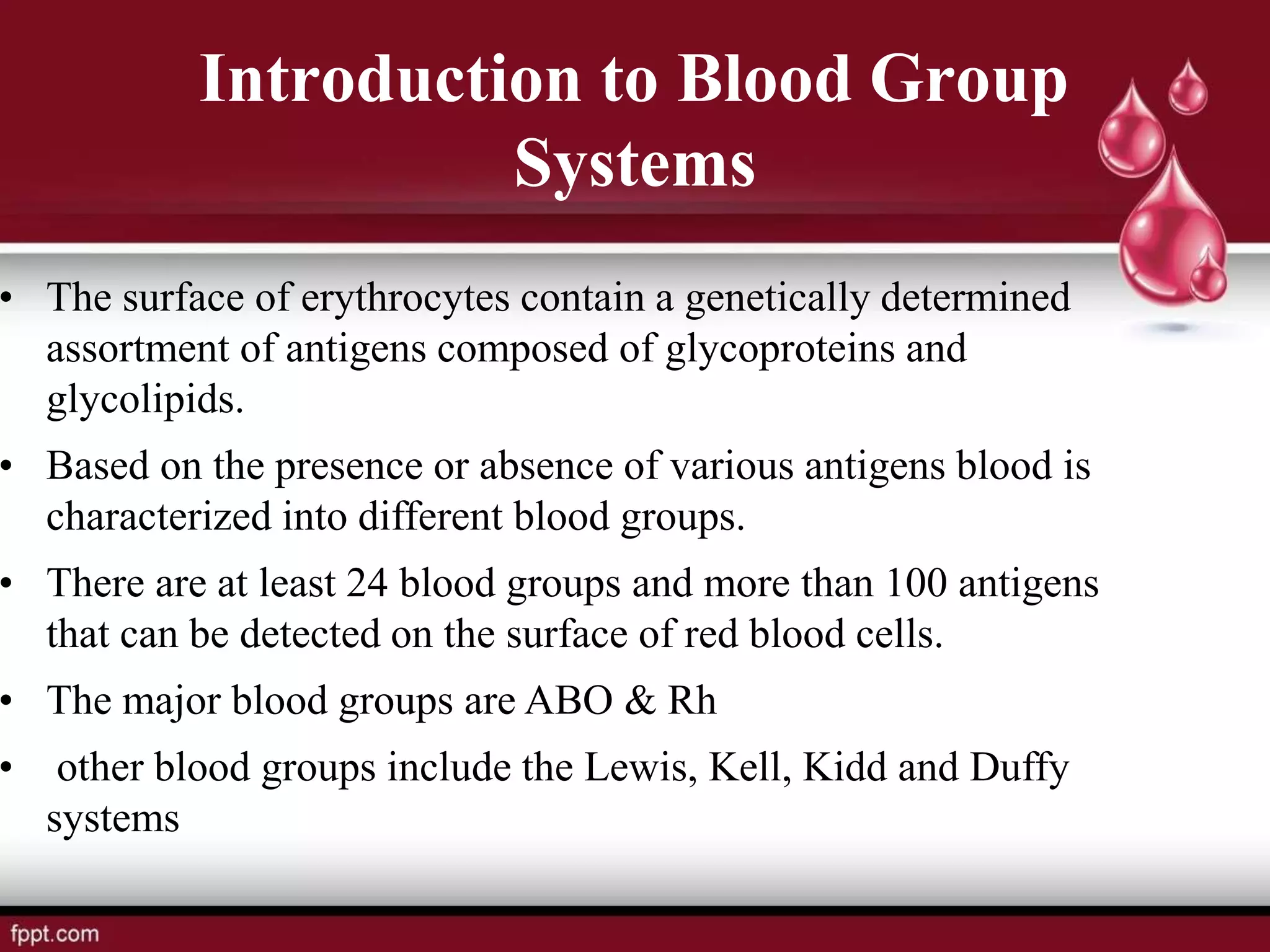 Blood groups ppt | PPTX
