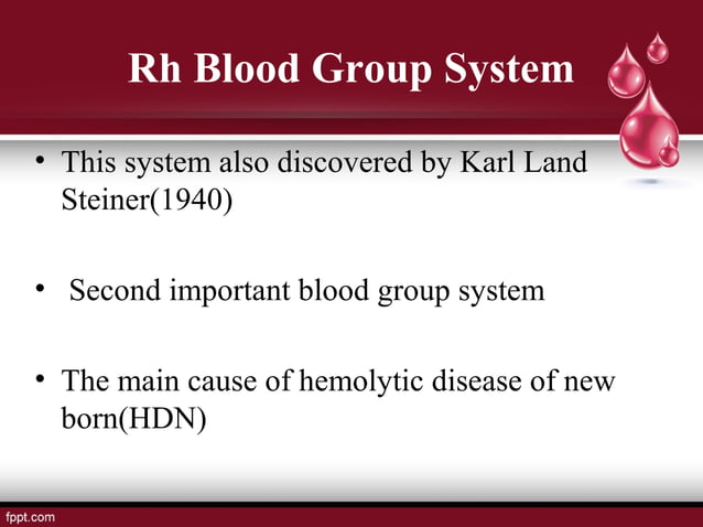 Blood group ppt | PPT