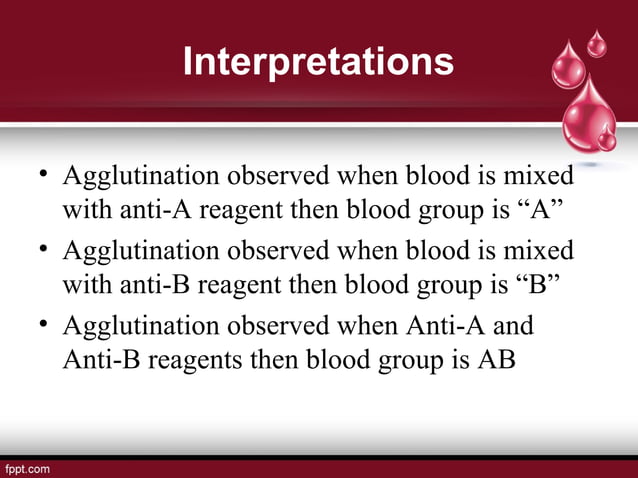 Blood group ppt | PPT
