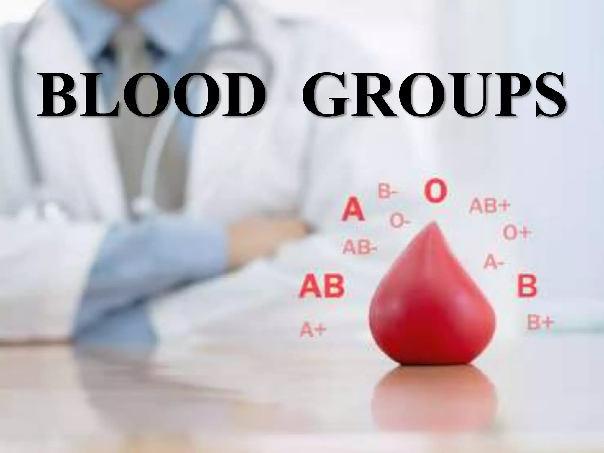 Blood group ppt | PPTX