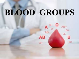 Blood group ppt | PPTX