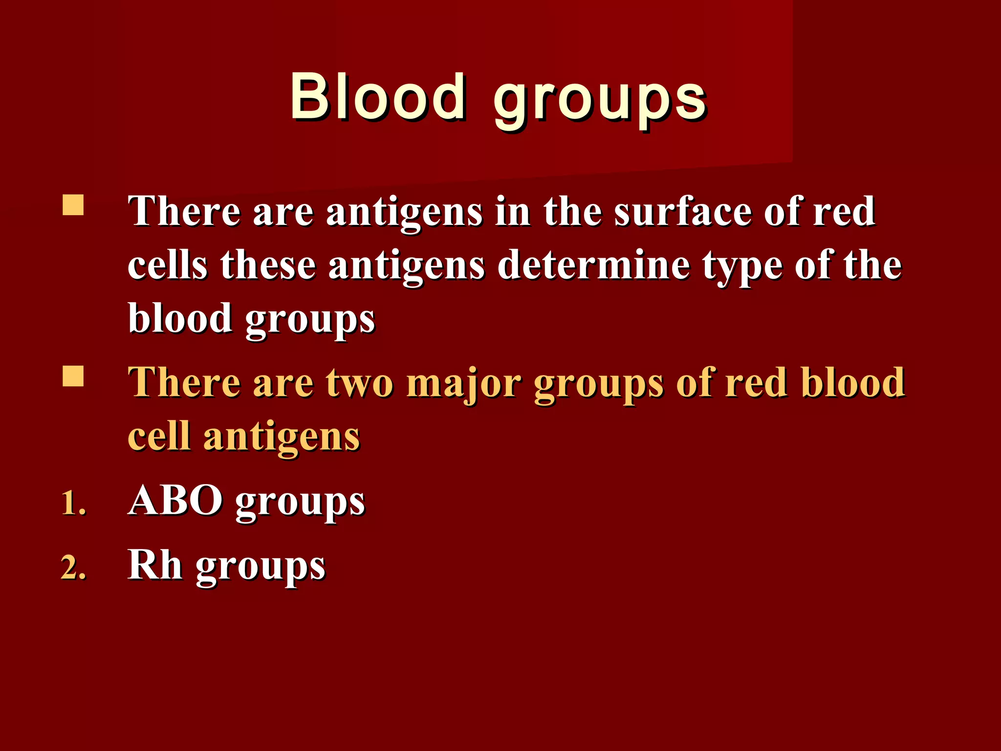 Blood groups | PPT