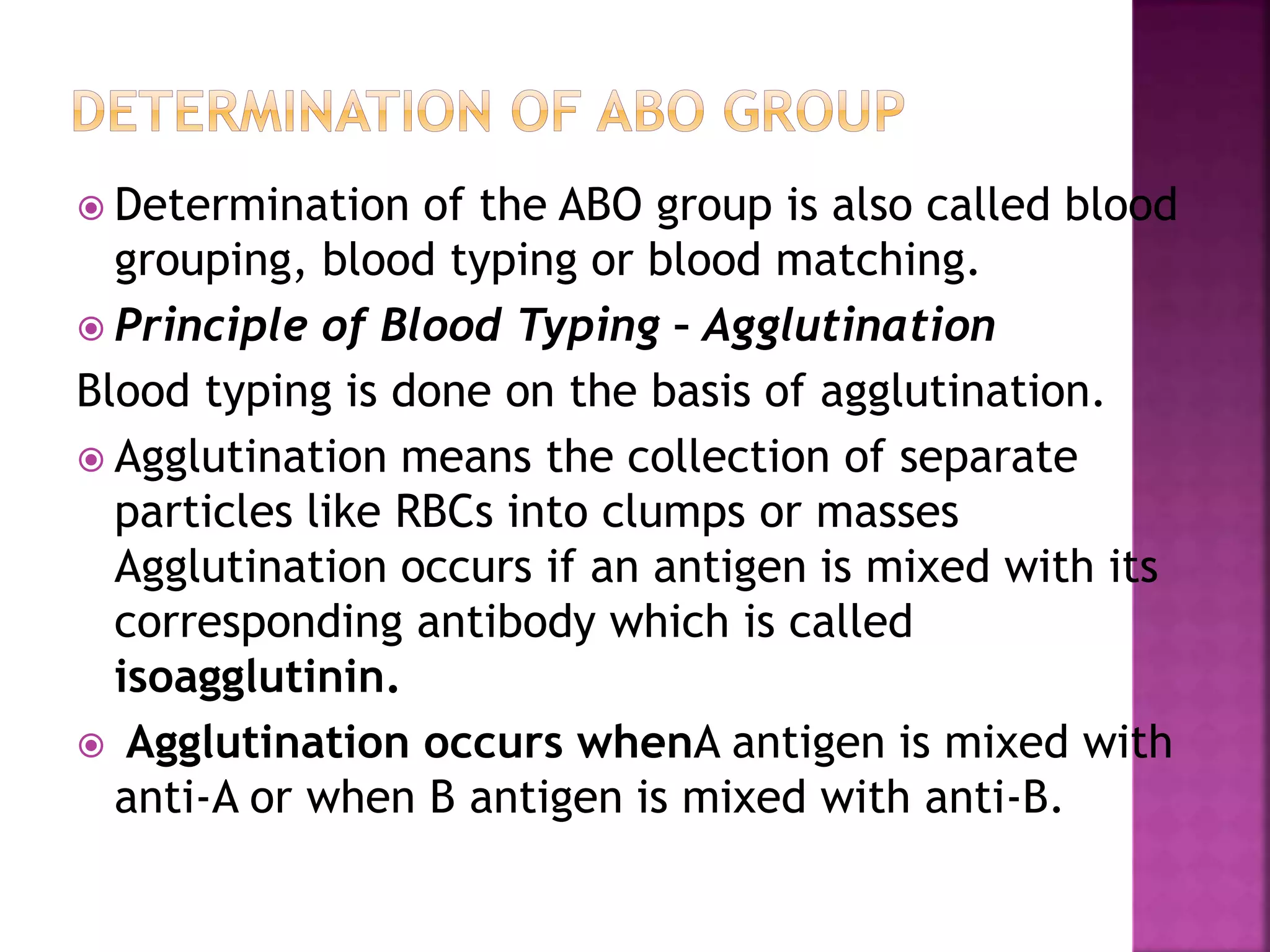 Blood groups | PPTX
