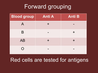 Blood groups | PPTX