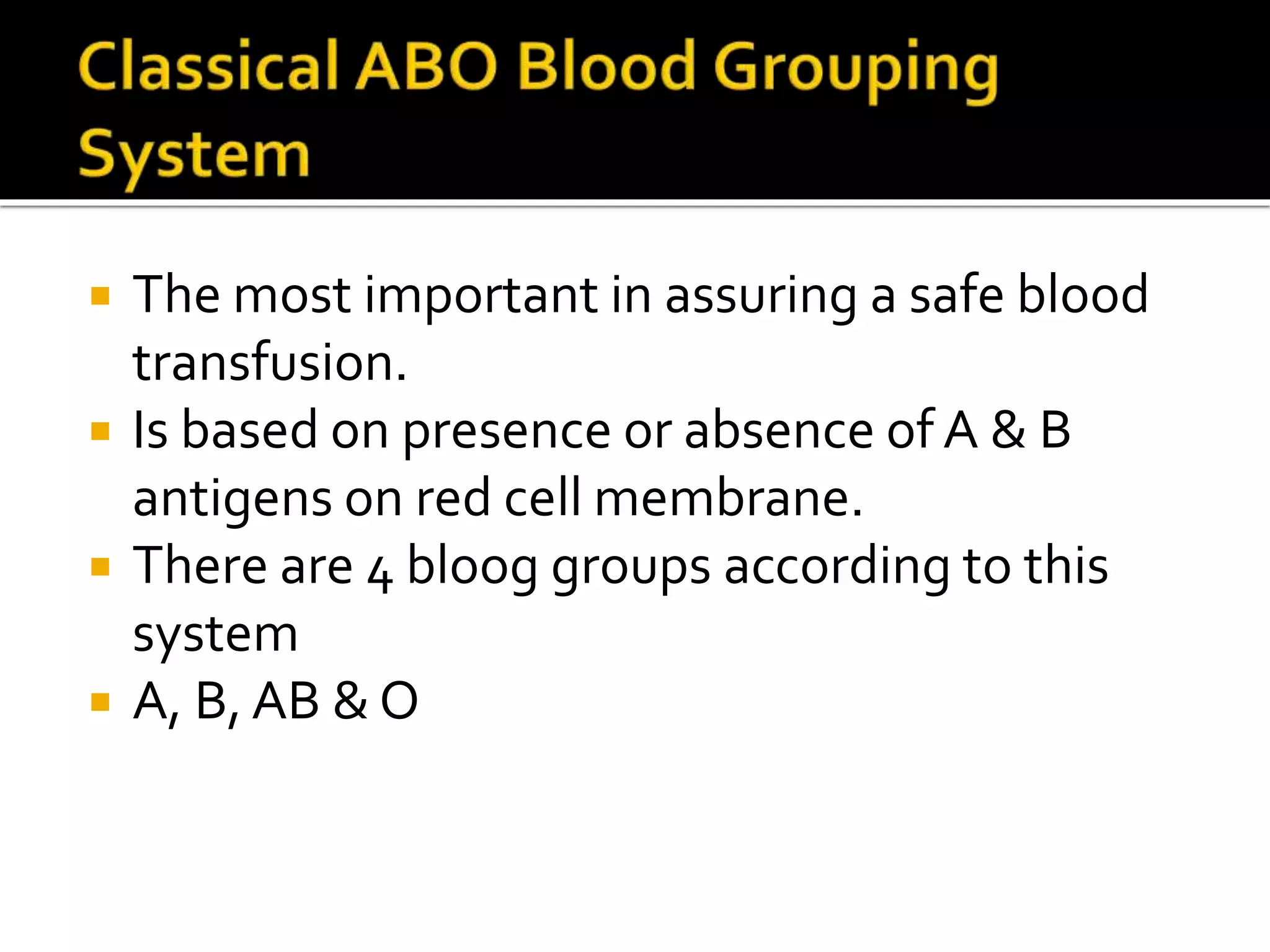 Bloodgroups | PDF