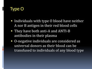 BLOOD groups and their types[1].pdf to study different kinds of blood ...