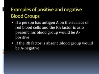 BLOOD groups and their types[1].pdf to study different kinds of blood ...