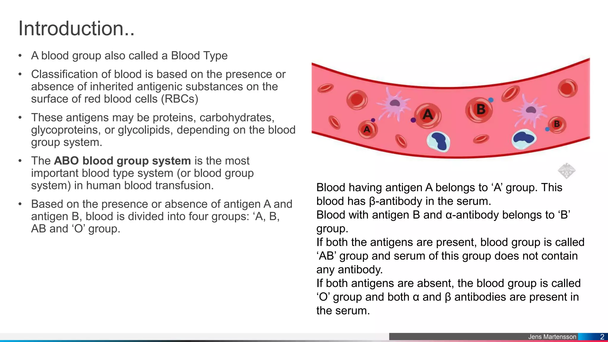Blood group substances | PPTX