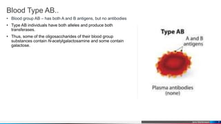 Blood group substances | PPTX