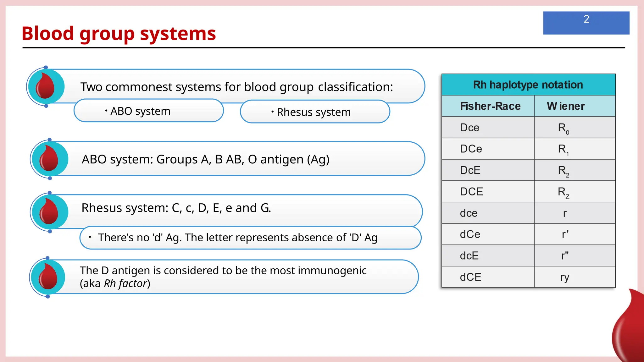 Blood group systems and its impotance for RH -ve | PPTX