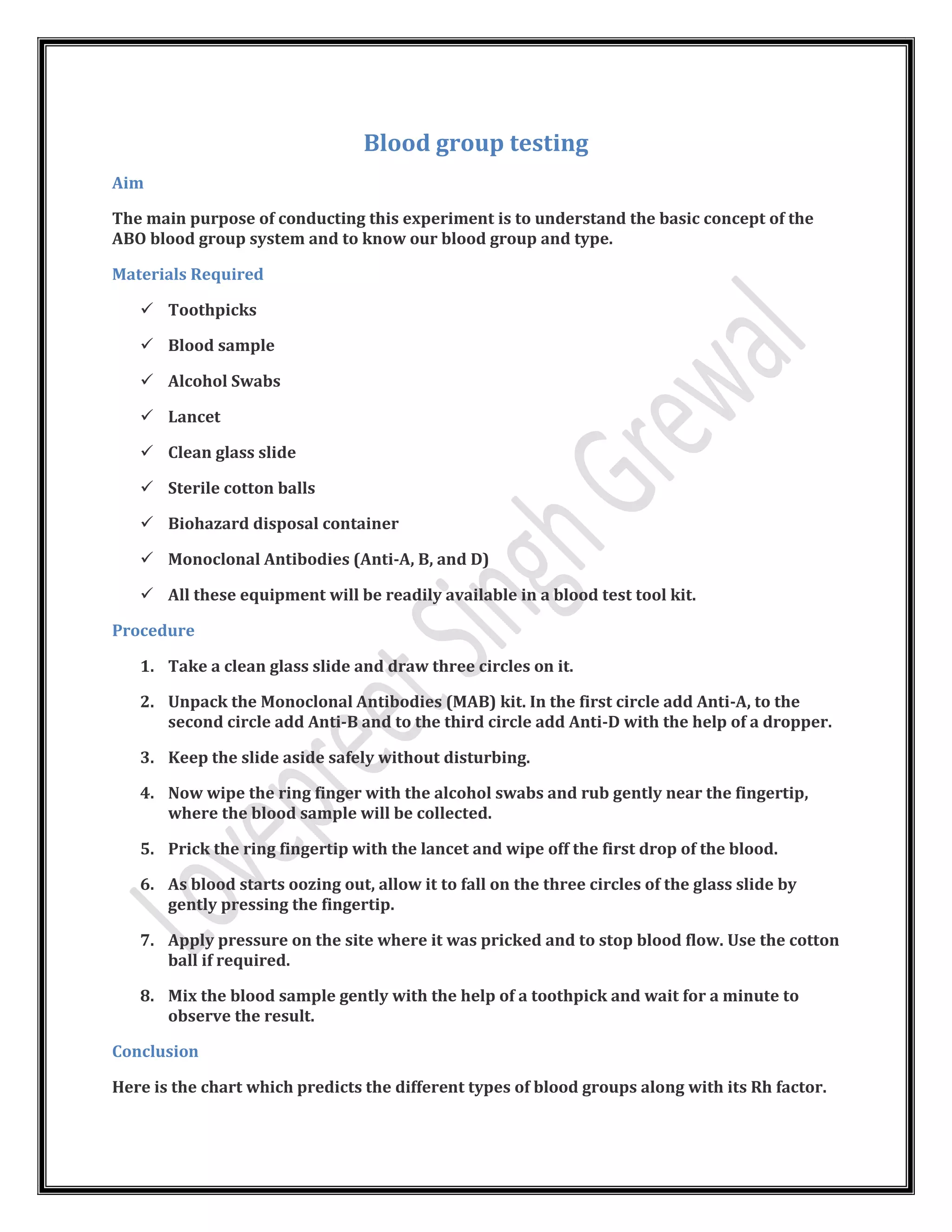 Blood group testing.docx