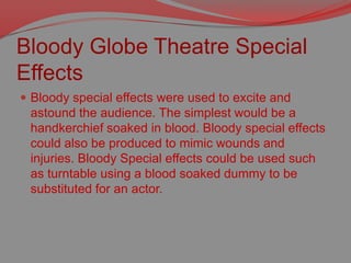 Blood, guts and gore | PPT