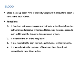 Human anatomy of blood, heart & circulation.pptx