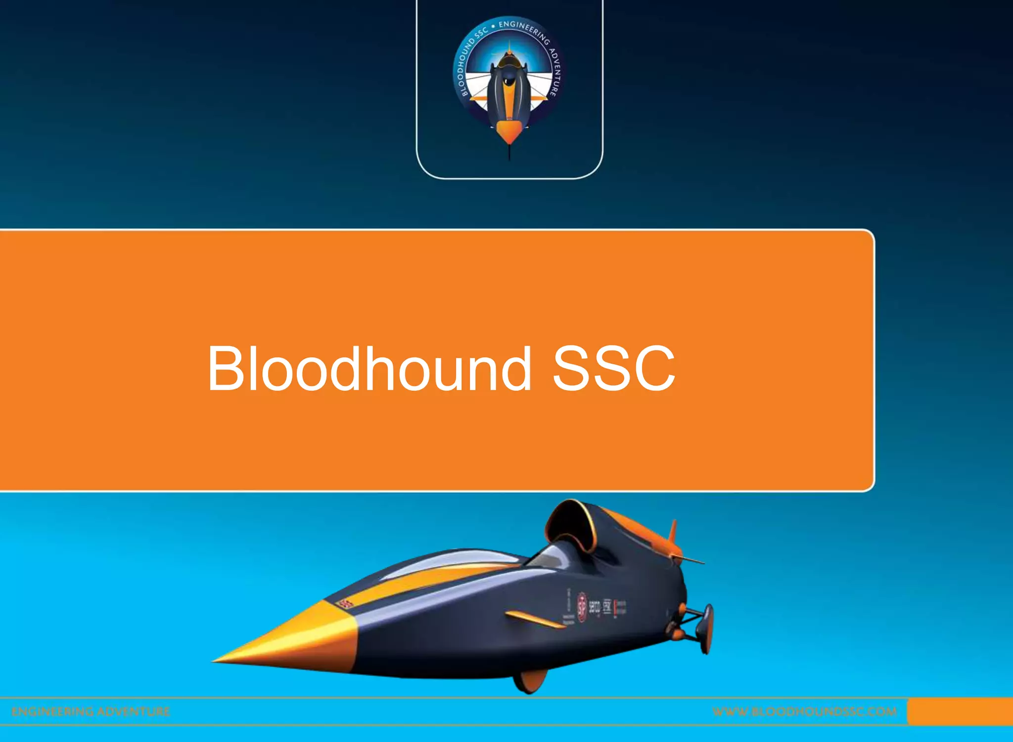 Bloodhound SSC Primary School Presentation | PPTX