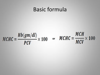 Blood indices | PPTX