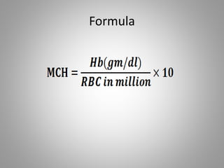 Blood indices | PPTX