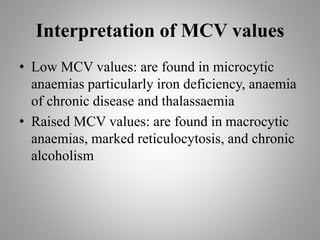 Blood indices | PPTX