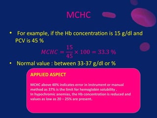 Blood indices | PPTX