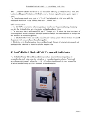 Blood infusion warmer fuzzy embedded system design latest developments ...