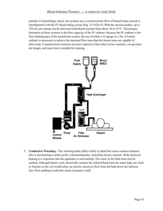 Blood infusion warmer fuzzy embedded system design latest developments ...