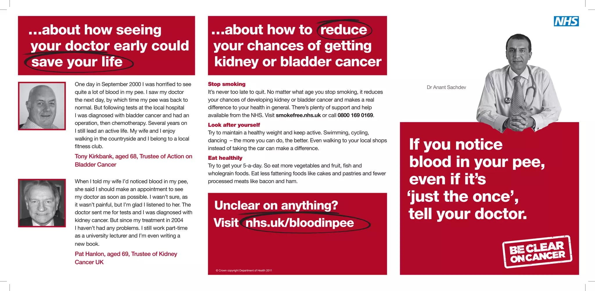 Blood in pee leaflet | PPT