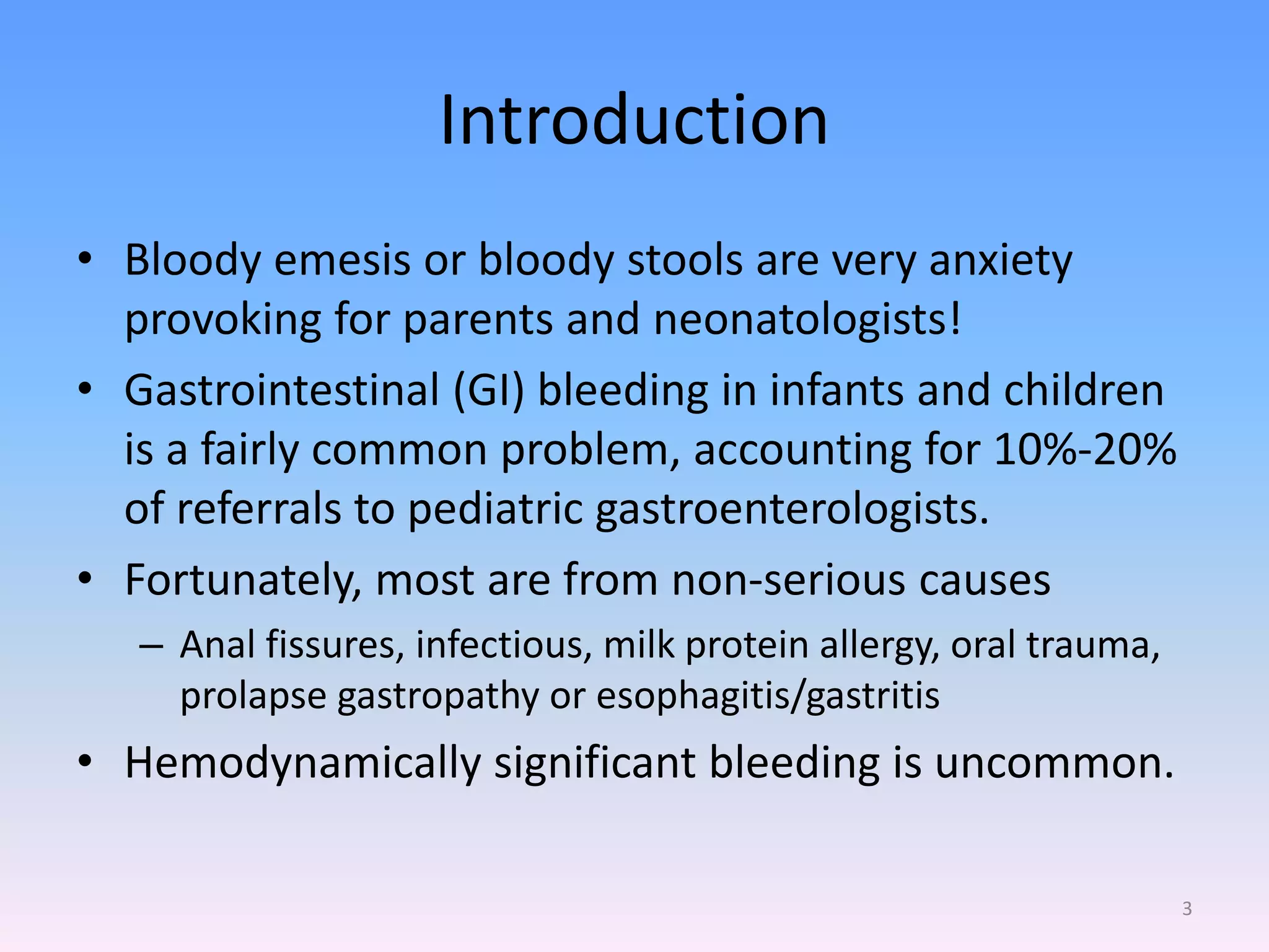 Blood in stool in neonates | PPT