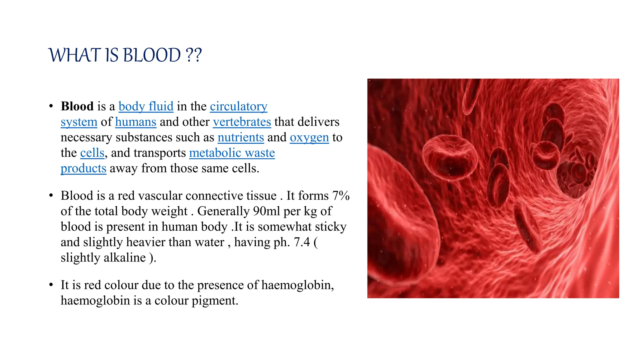 BLOOD & ITS COMPOSITION. DMLT MEDICAL LABORATORY TECHNOLOGY pptx | PPTX