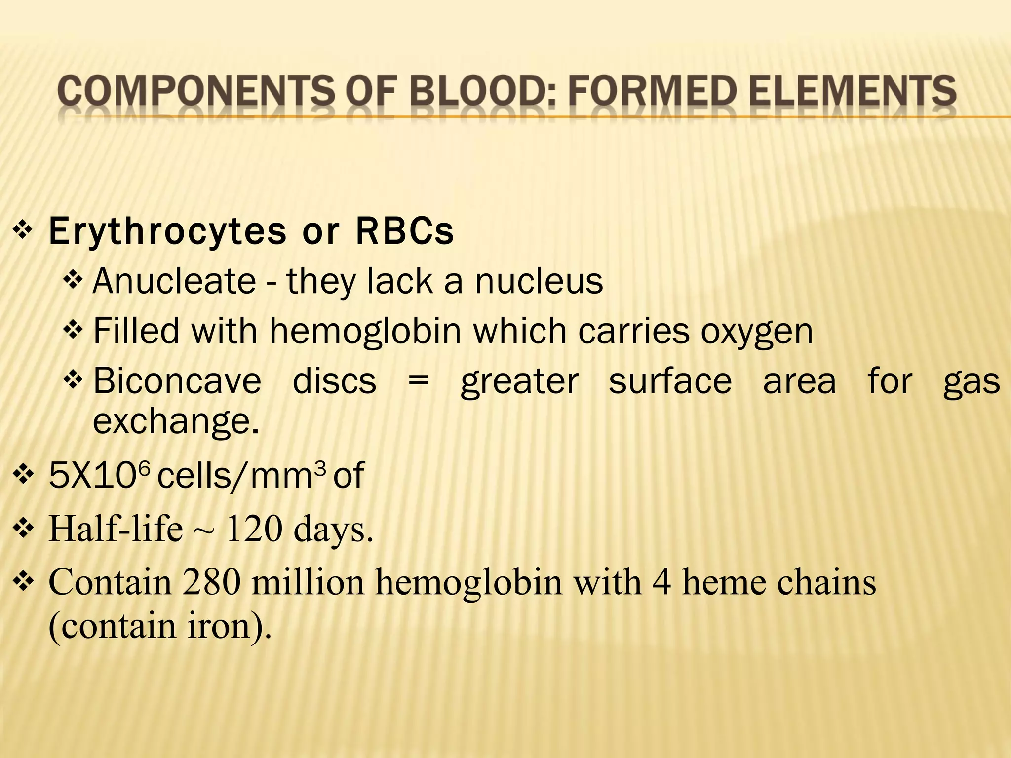 Blood & its functions | PPT