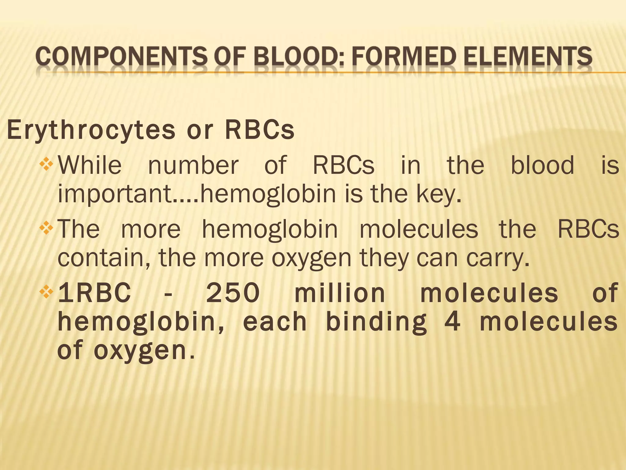 Blood & its functions | PPT