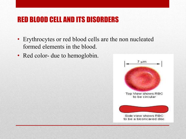 Blood disorders ppt | PPTX | Blood Disorders | Diseases and Conditions
