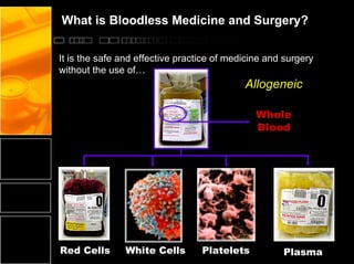 Bloodless Medicine Caring Effectively For Patients Who Decline Blood ...