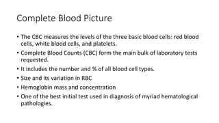 Blood module practicals | PPT