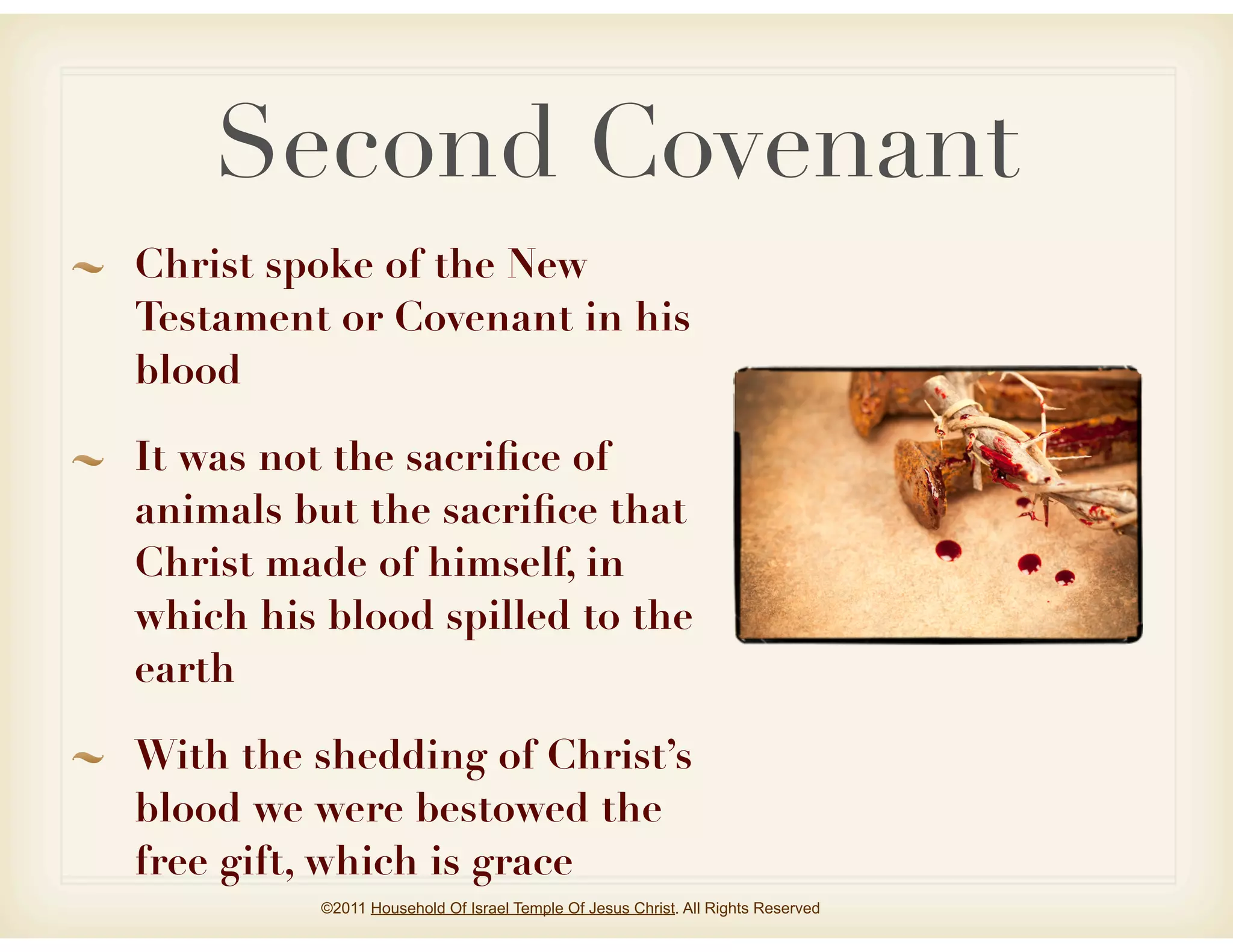The Blood of Christ | PDF