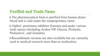 Alpha Anti-Trypsin | PDF