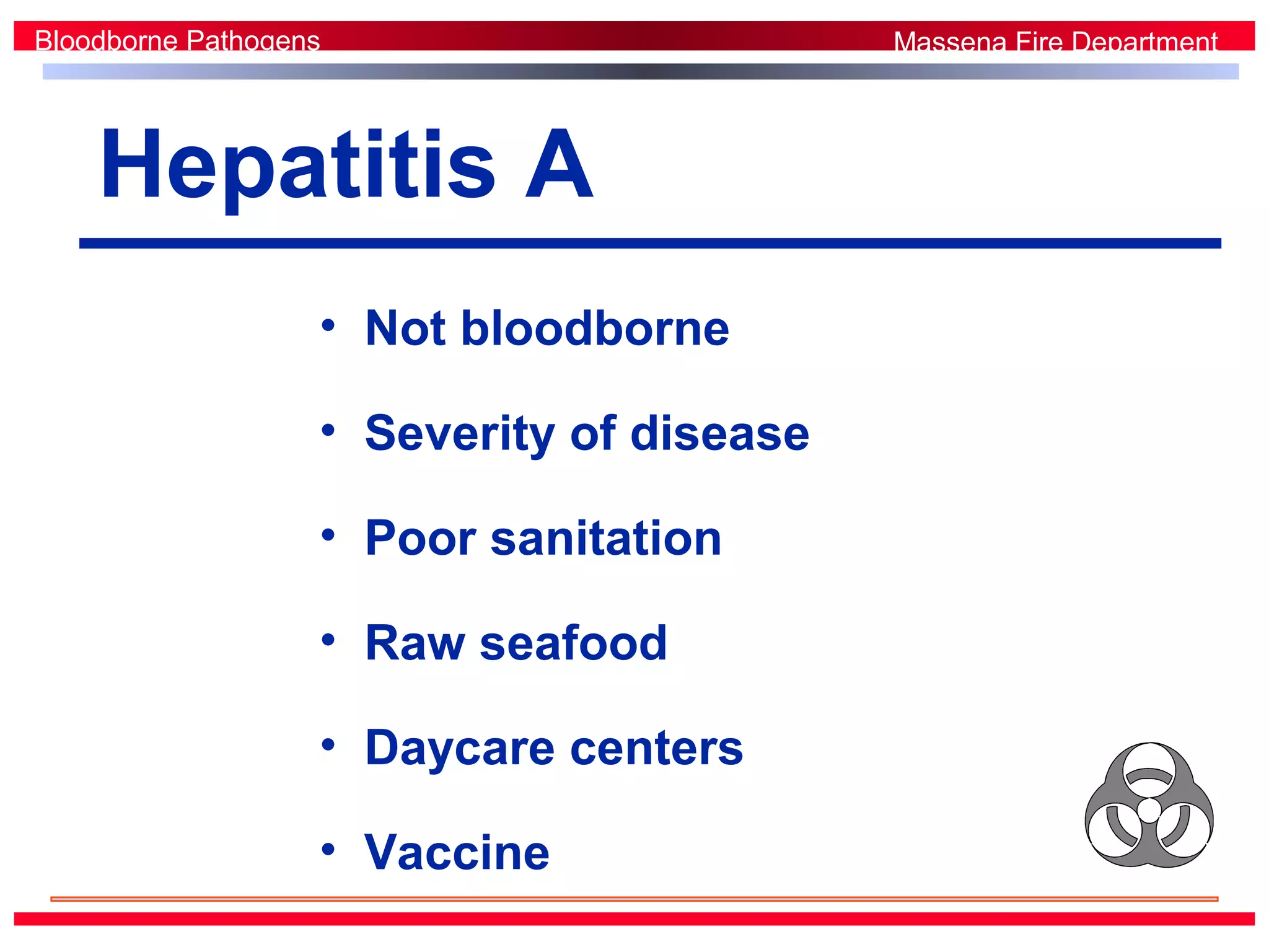 Bloodborne Pathogens Slide 2014 | PPT