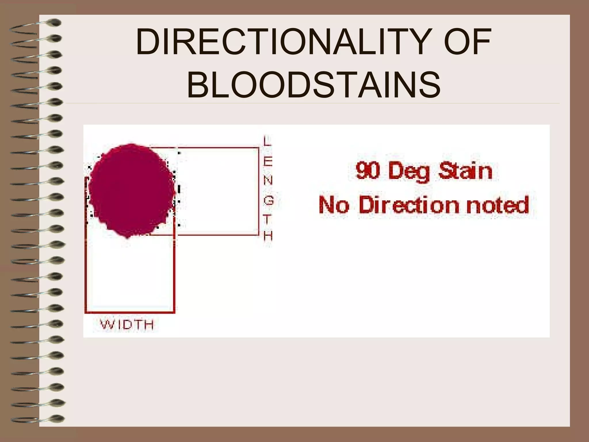 Blood pattern analysis | PPT