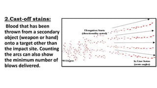 Blood pattern analysis | PPTX